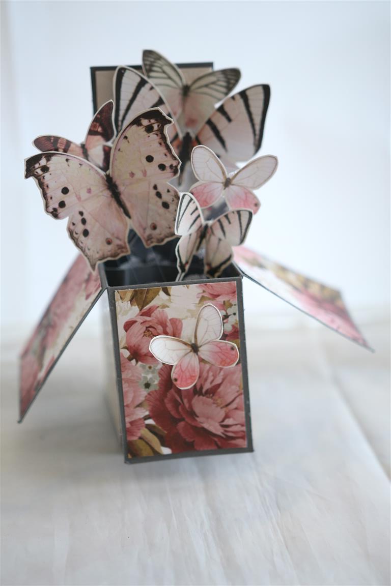 Kaisercraft My Cherie card in a box – Helens Card Designs