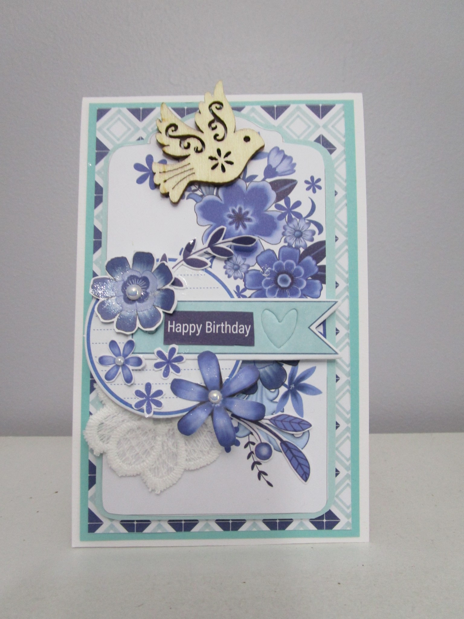 Uniquely Creative Something Blue – Helens Card Designs