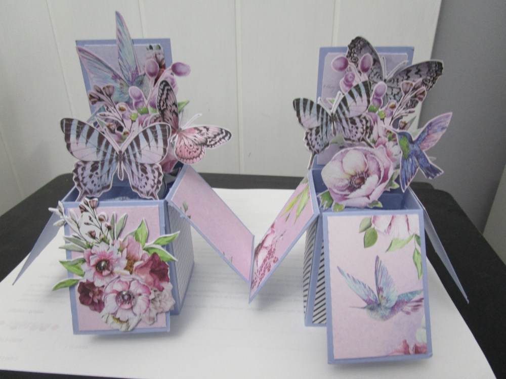 Folding Box Card – Helens Card Designs